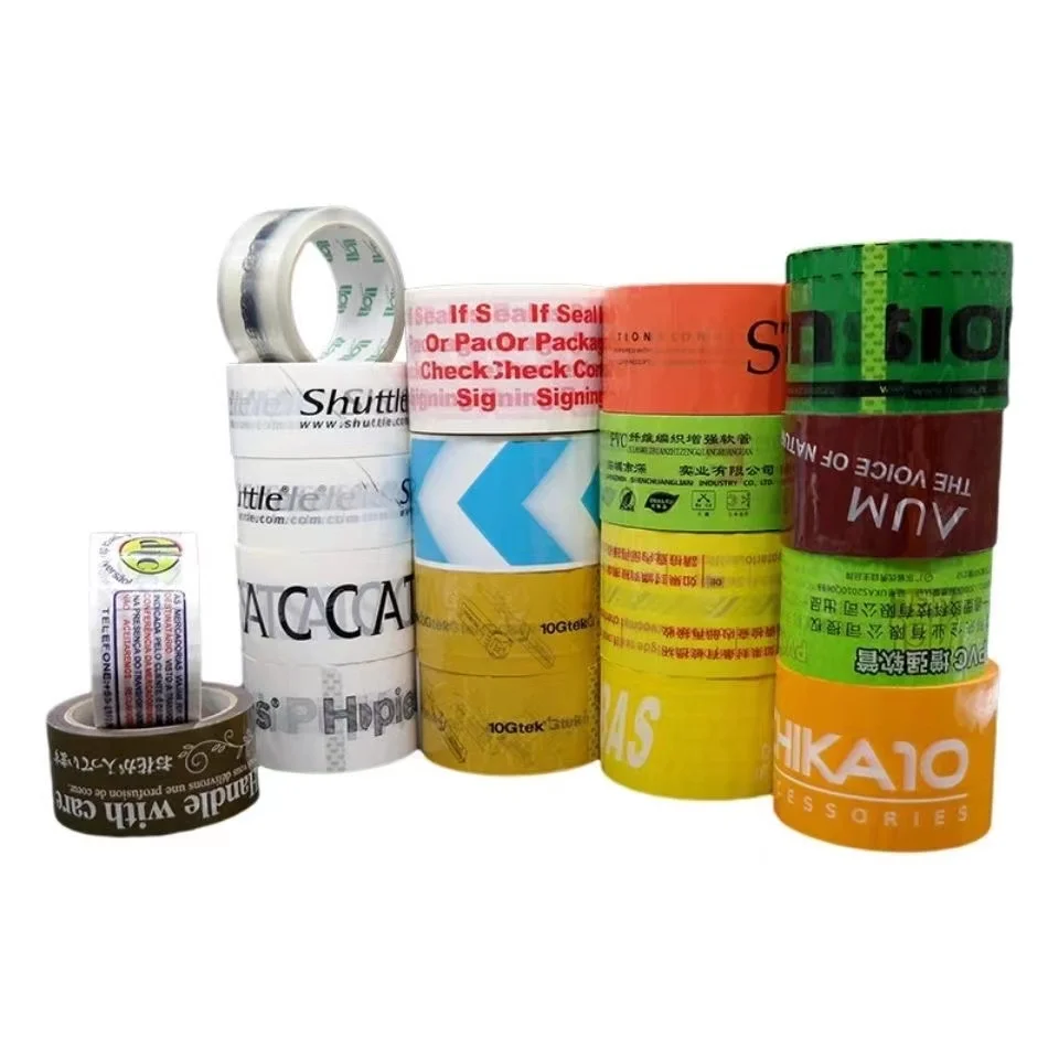 Custom Printed Clear Packing Tape - Waterproof & Durable