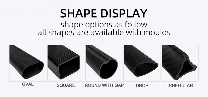 Custom Carbon Fiber Tube Extending Tubes Carbon Fiber Telescopic Tube