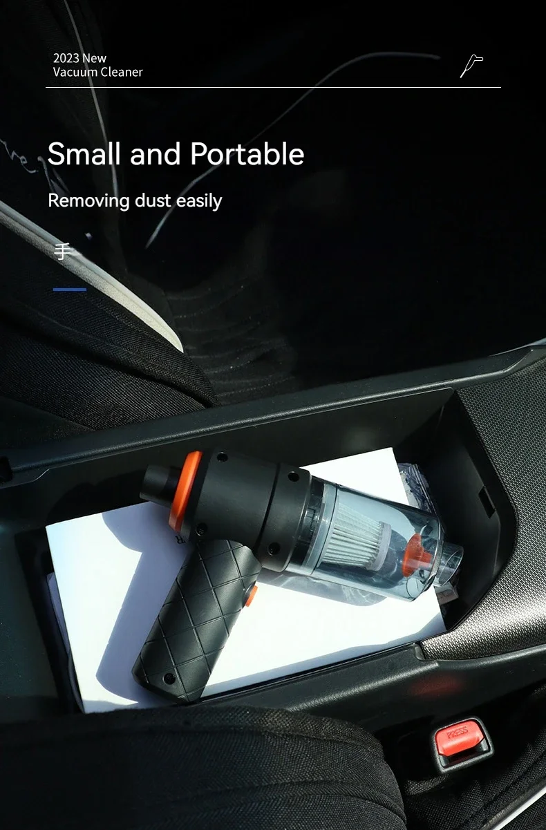 Mini Wireless Duster Cleaner - Portable USB Vacuum