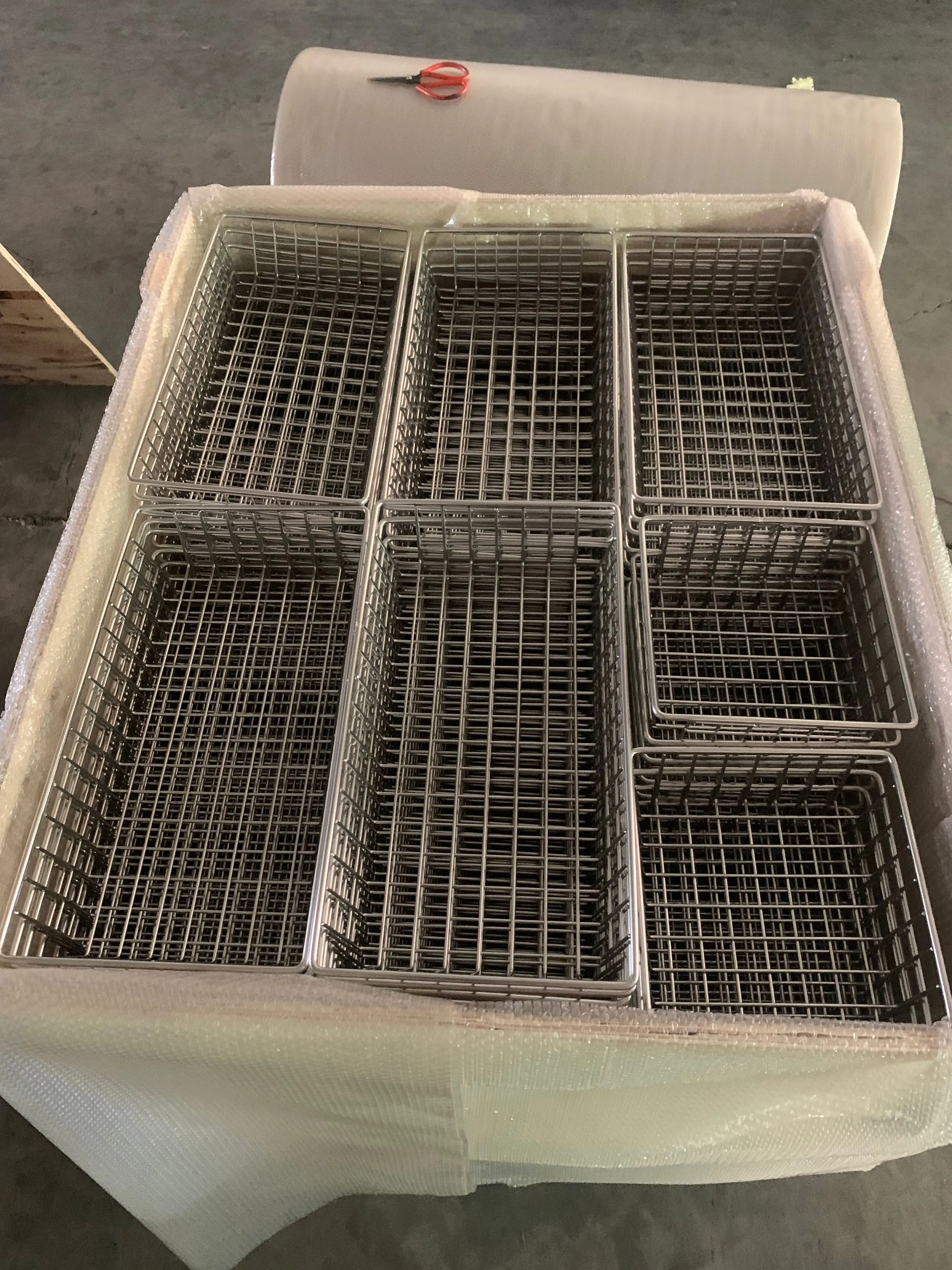 Stainless Steel Wire Mesh Baskets Metal Basket Wire Basket - Buy ...