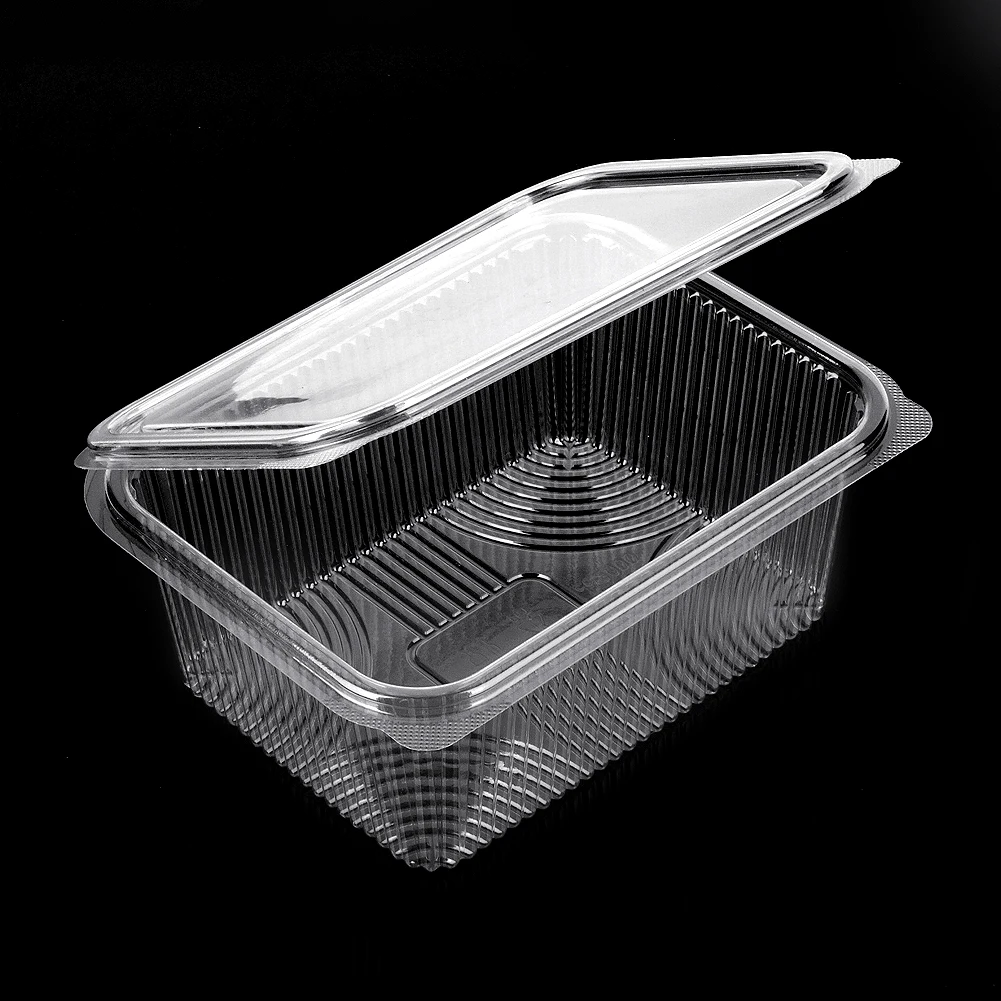 Wholesale Clear Plastic Clamshell Boxes for Food Packaging