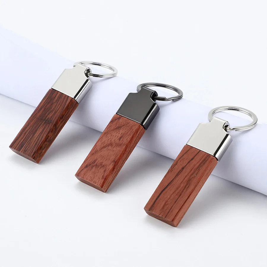 Keyring Engraved Custom Shape Plain Houten Sleutelhanger Wooden Key ...