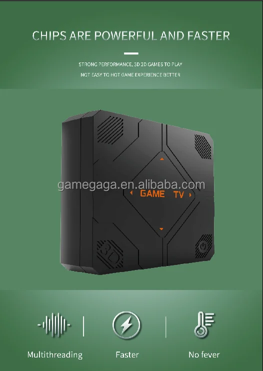 G12 Pro Game Box - 45000+ Games, 4K HD Output, Wireless Control