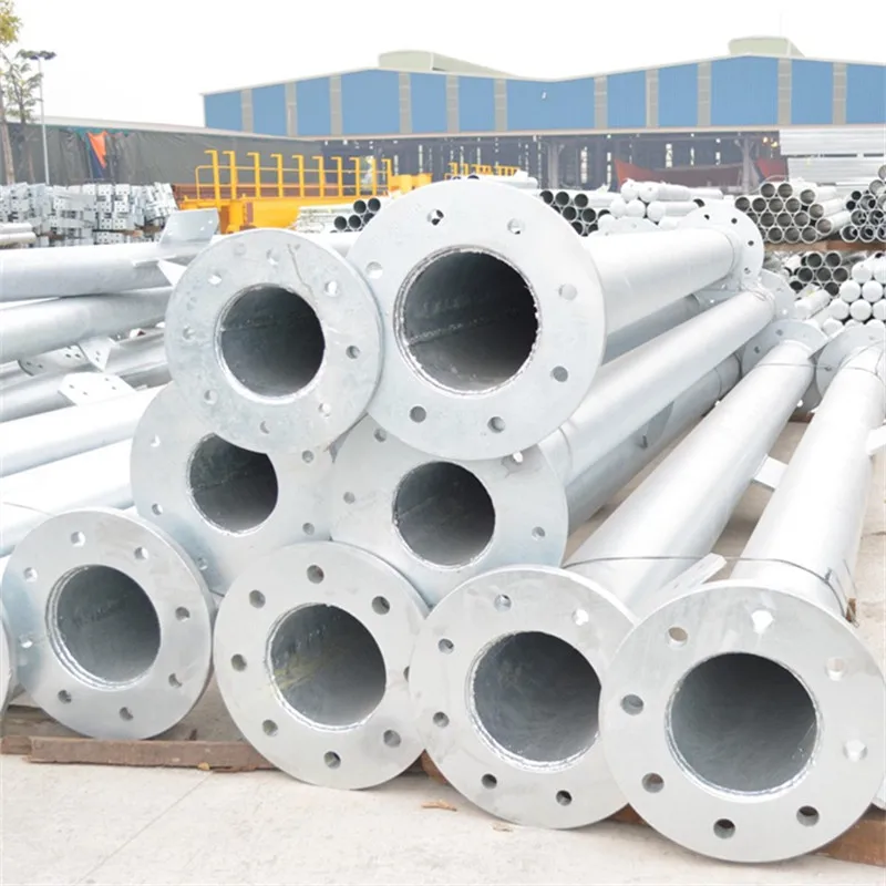 6m Galvanized Tube Pipe Steel Telecommunication Roof Tower Mobile Tower ...