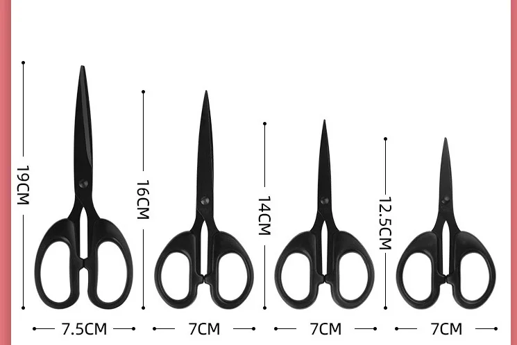 Oem Customized Logo Packing Multi Size Office Series Scissors Stainless ...