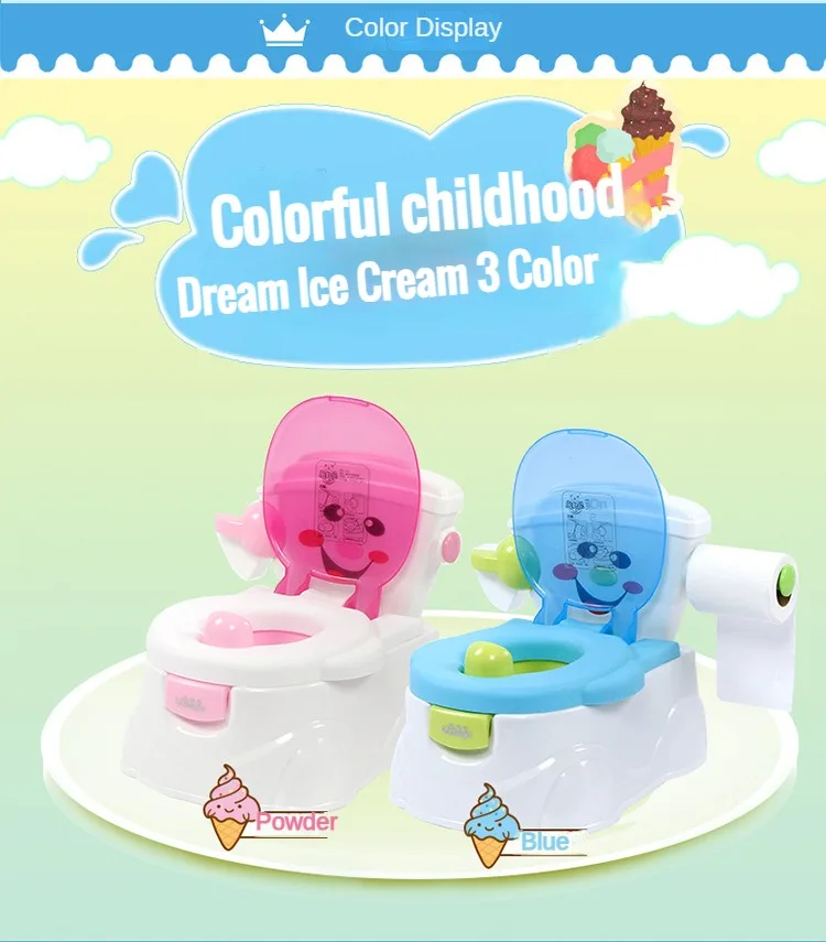 High Quality Baby Cute Plastic Children's Pot Indoor Wc Carton Portable ...