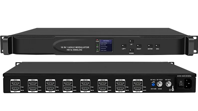 Dibviewolo Otv-h16rf 16 In 1 Hdmi-compatible To Analog Rf Modulator For ...