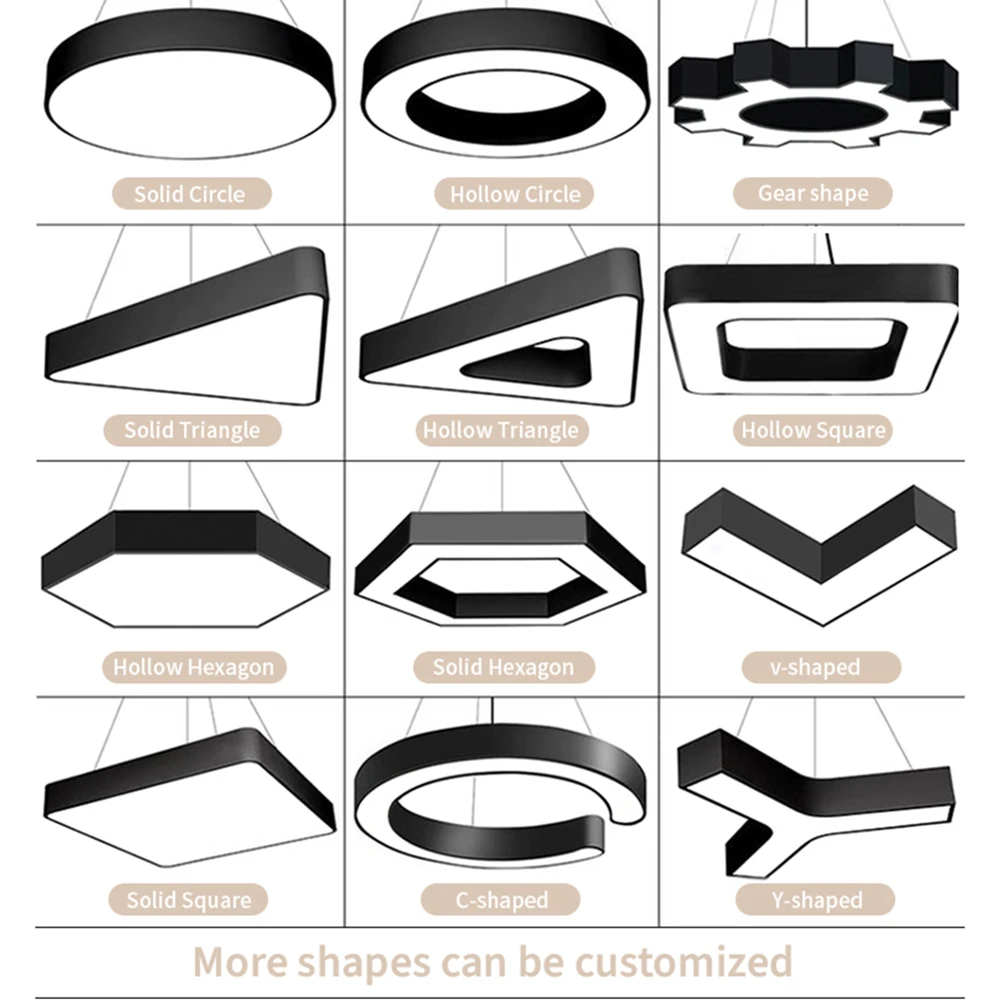 Customizable Length V-shaped Angle 3cct Changeable 20w Led Ceiling ...