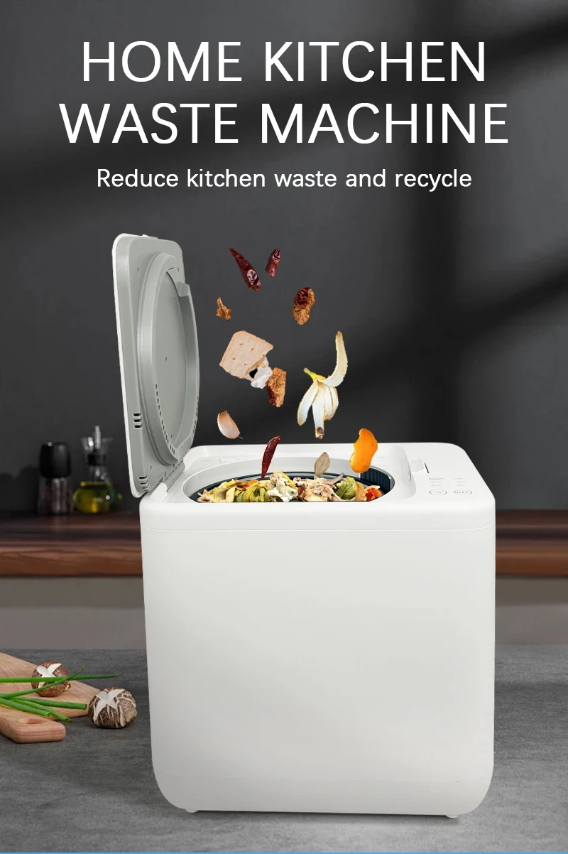 500W Electric Garbage Processor - Efficient Waste Disposal