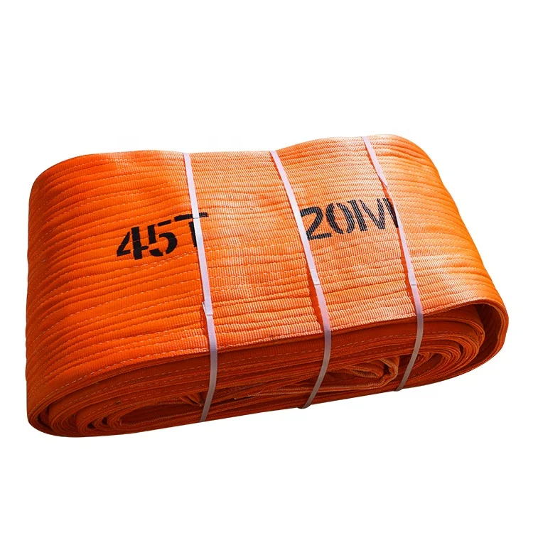 Heavy Duty 50t Webbing Slings - Durable Polyester Flat Slings for Safe ...