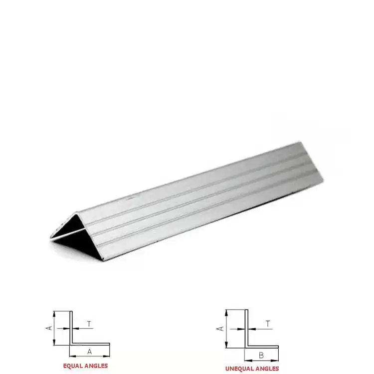 Custom Aluminum Angle L Shape Extrusion Corner 6082/6063/6061 Aluminum ...