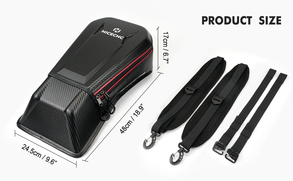 NiceCNC PVC UTV Center Console Seat Storage Bag for Can-am Maverick X3 ...