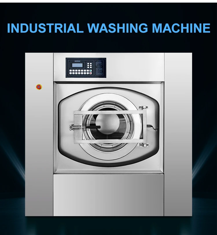 50kg/100kg Professional Industrial Laundry Commercial Washing Machine ...