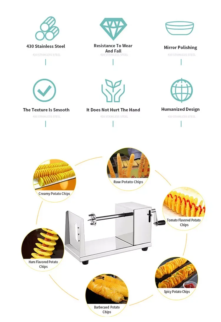 Commercial Potato Cutting Machine - Efficient & Durable