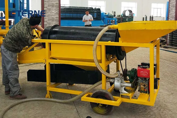 Portable Mini Small Processing Wash Plant Mobile Mining Equipment ...