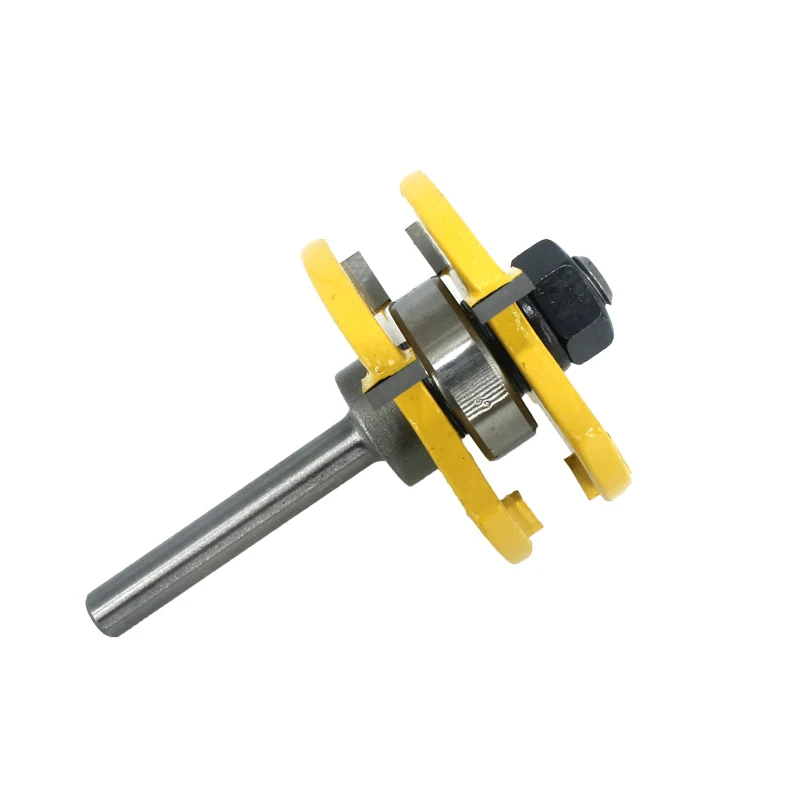 1/4 Shank 2 Pcs Tongue & Groove Joint Assemble Router Bits T-slot ...
