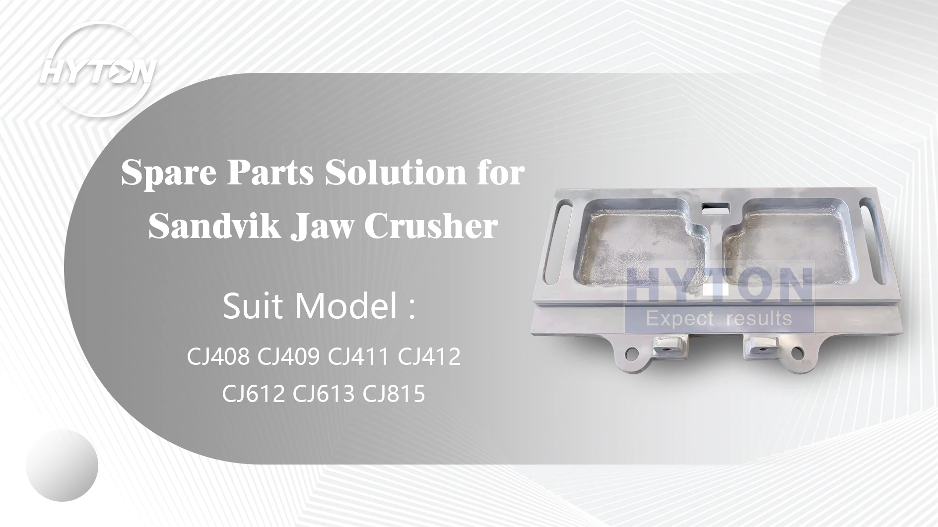 Cj412 Toggle Seat Jaw Crusher Spare Parts Made In Hyton Castings - Buy ...