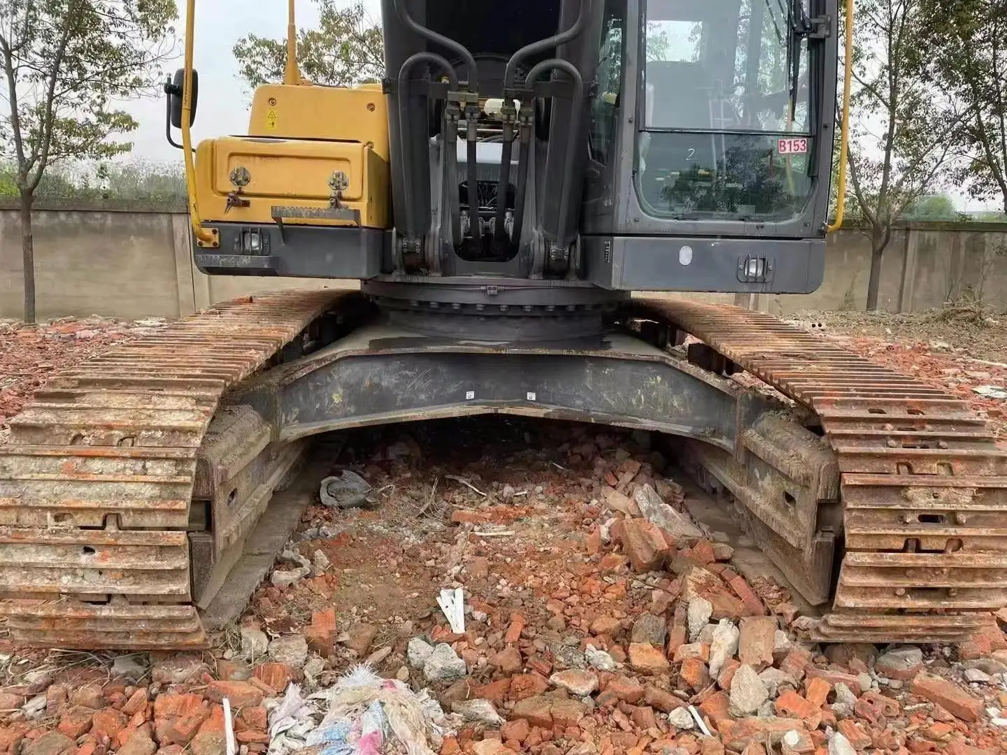 Original 48-ton Volvo Crawler Excavators Ec480dl Volvo 480 Used Volvo ...