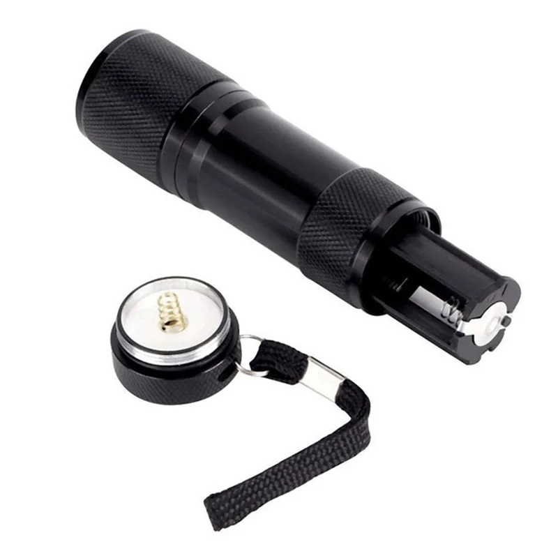 Powerful Portable Super Bright 9 LED Mini Flashlight Small Torch Pocket ...