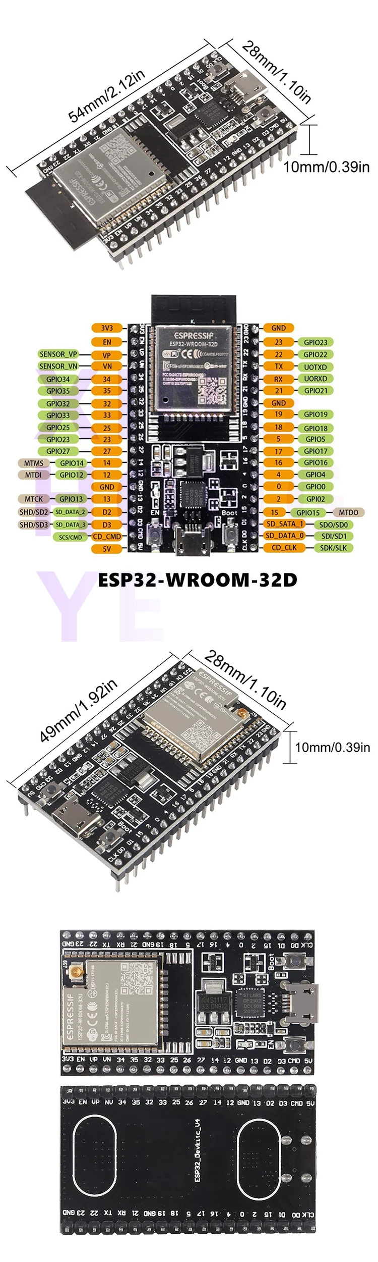 ESP32 Development Board - Versatile and Powerful Module