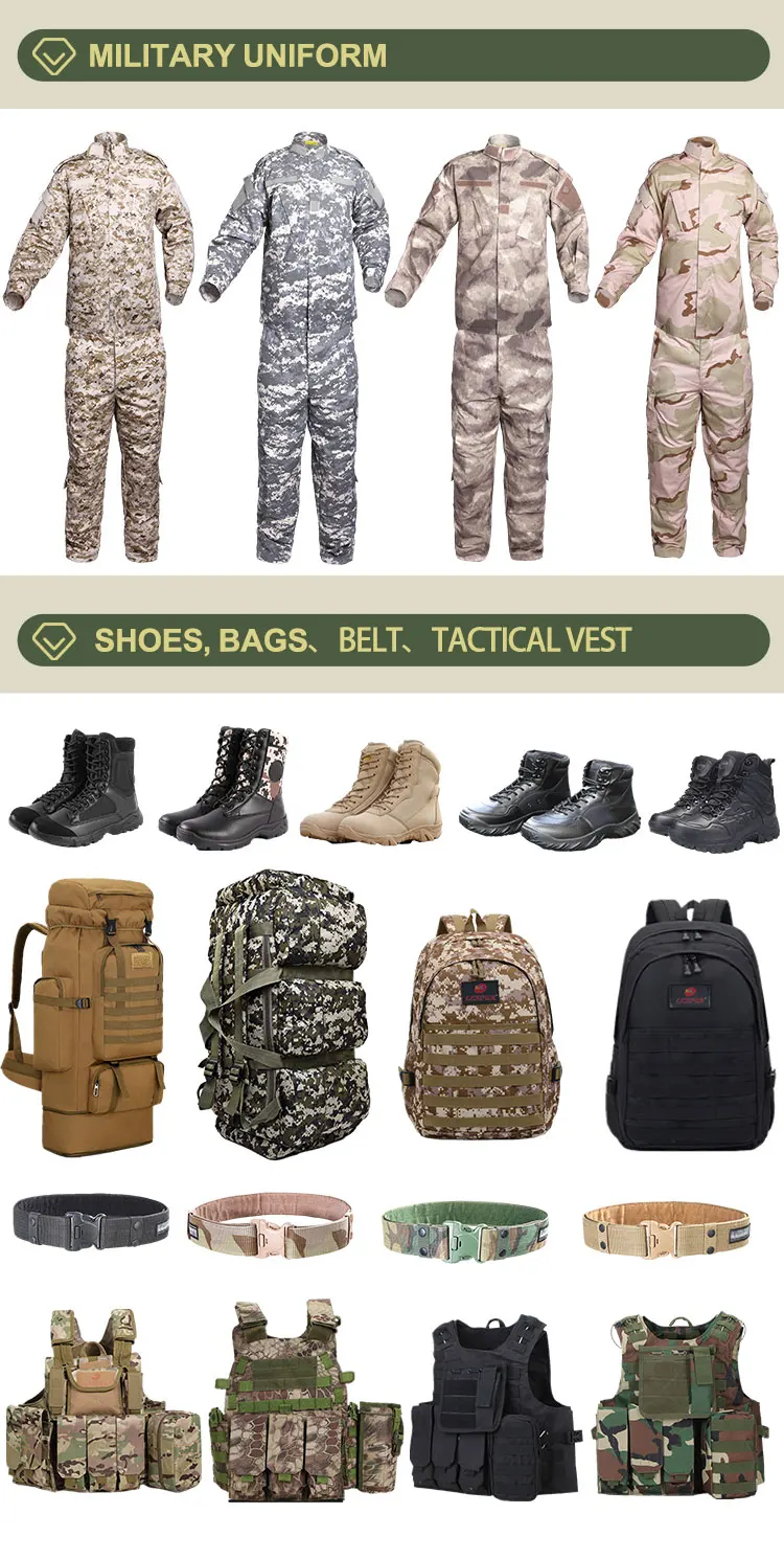 Tactical Uniform Bdu Woodland Brown Camouflage Suits Combat Uniform ...