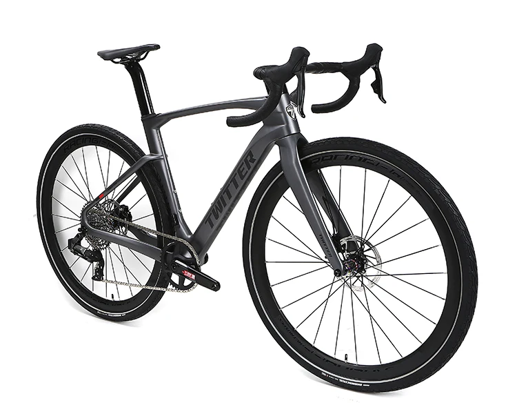 Twitter Road Bike GRAVEL V3 - 12 Speed Carbon Fiber Disc Brake