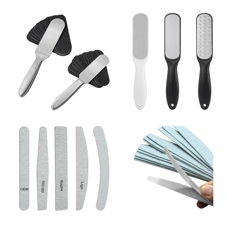 Best Seller Salon Disposable Custom Wooden 150/150 Nail File with logo ...