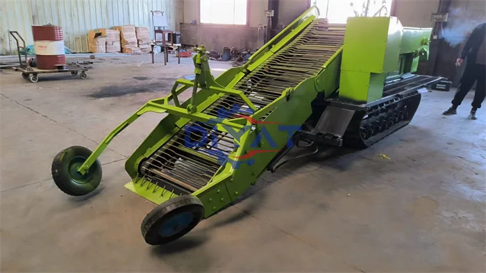 High Efficiency Ginger Onion/potato Combine Harvester Carrot/garlic ...