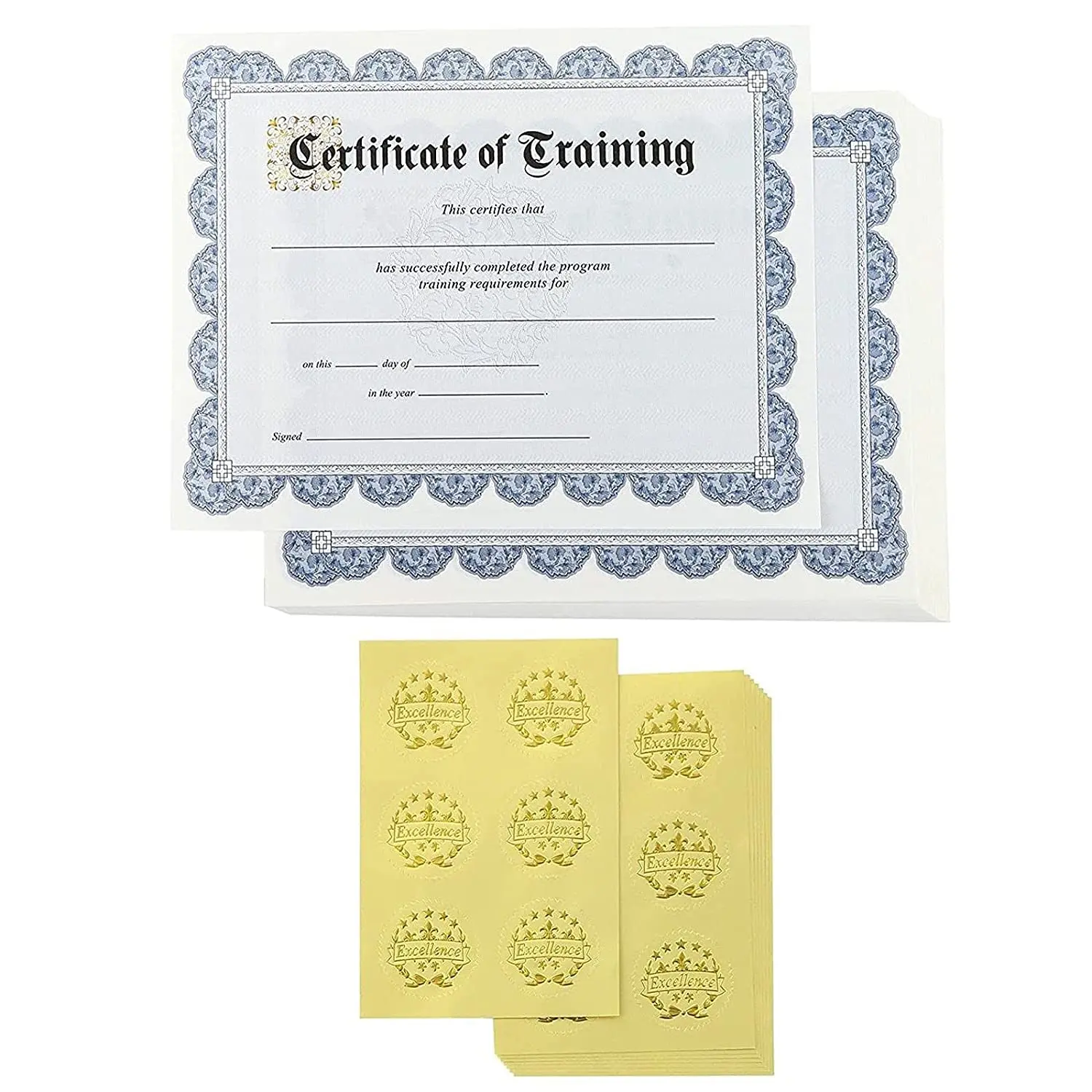 Security Certificate Customized Printing With Watermark And Security ...