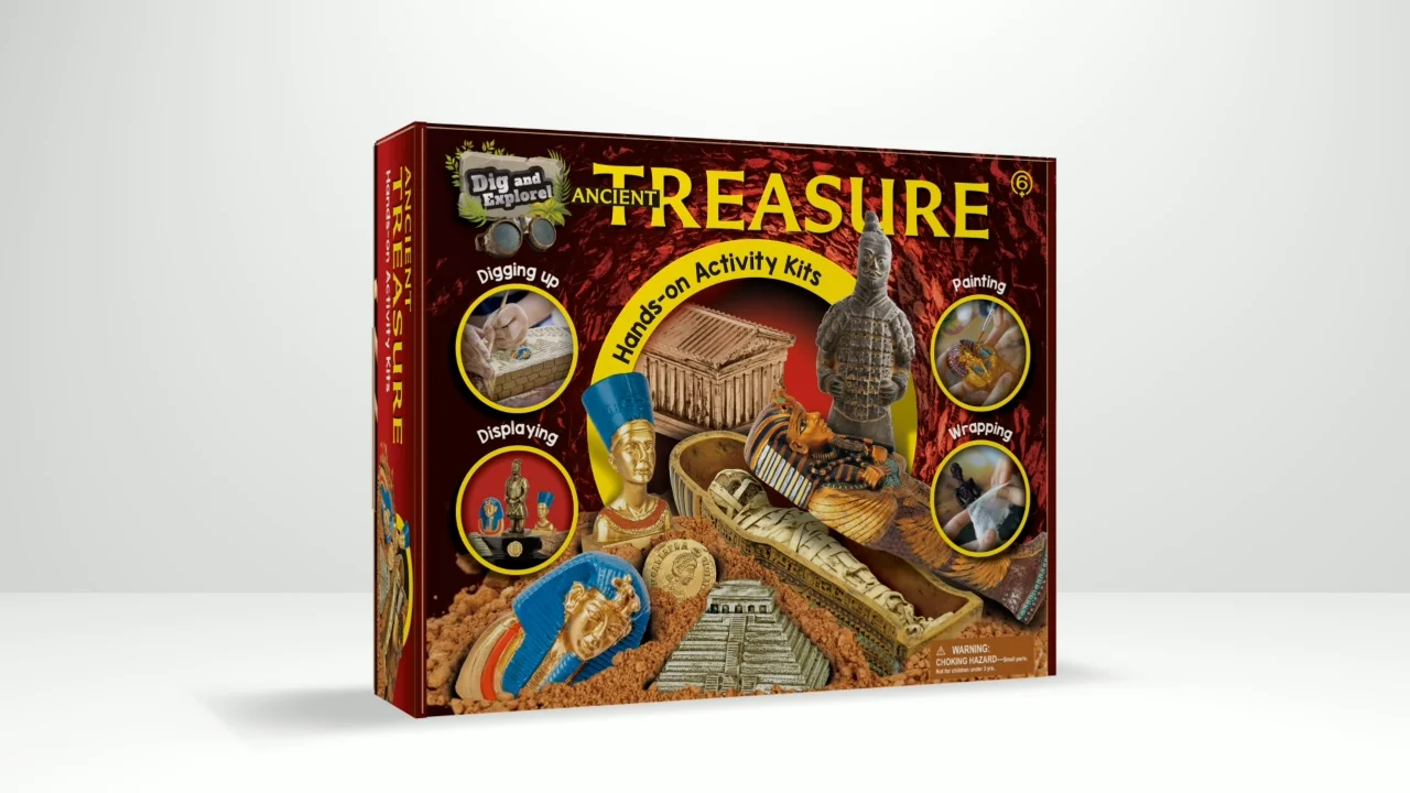 Exercise Kid Intelligence Development Egyptian Pharaoh Excavation Kit ...