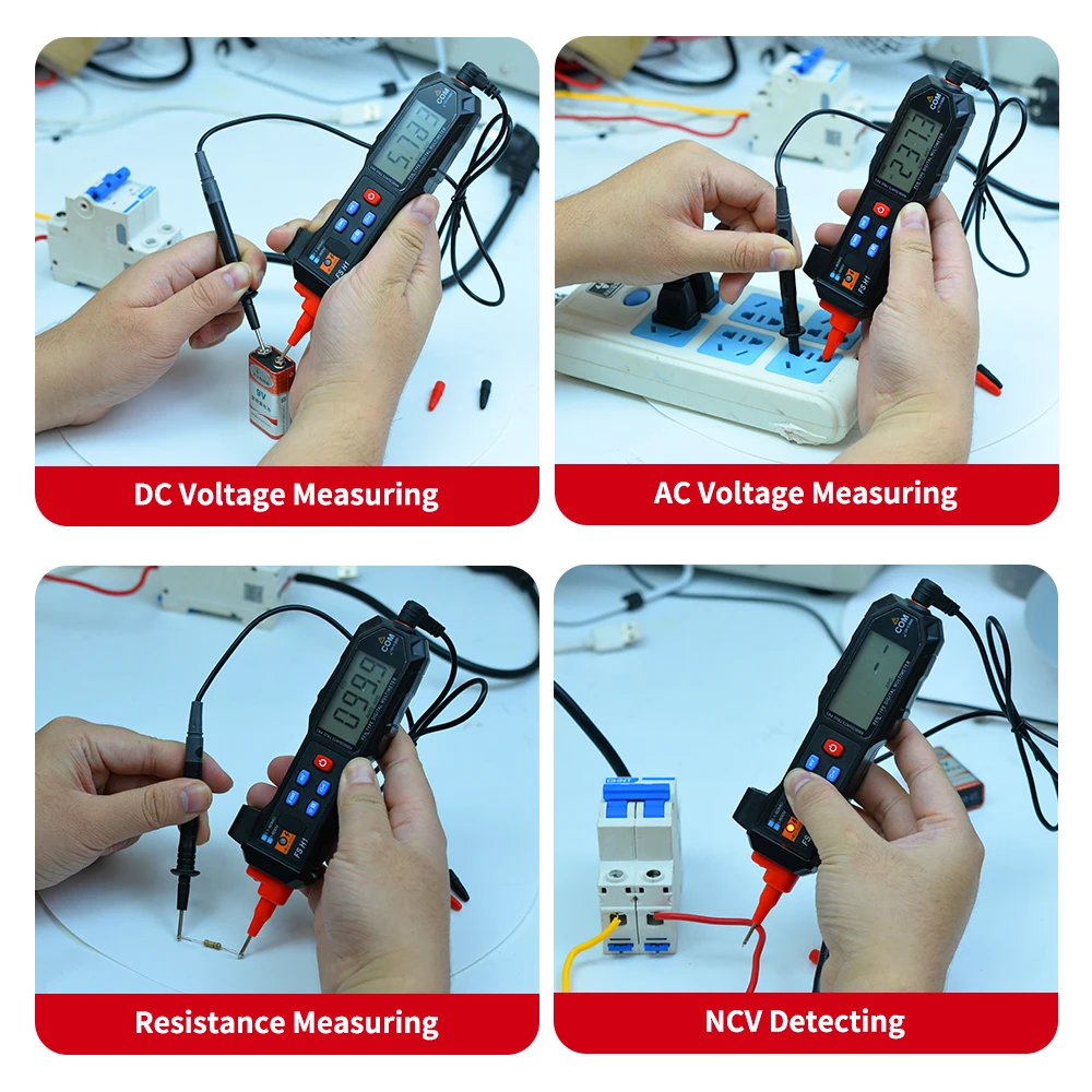 Alibaba.com: Pen-style 6000-count digital multimeter with NCV detection ...