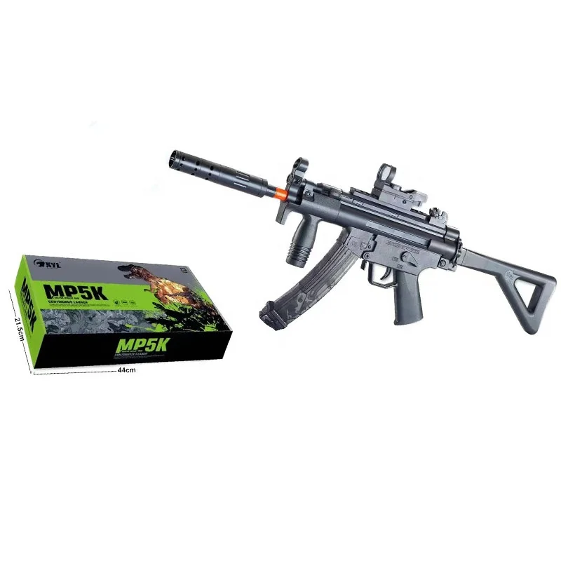 7-8mm Soft Bullet Electric Mp5k Gel Blaster Gun Christmas Gift Mp5 ...