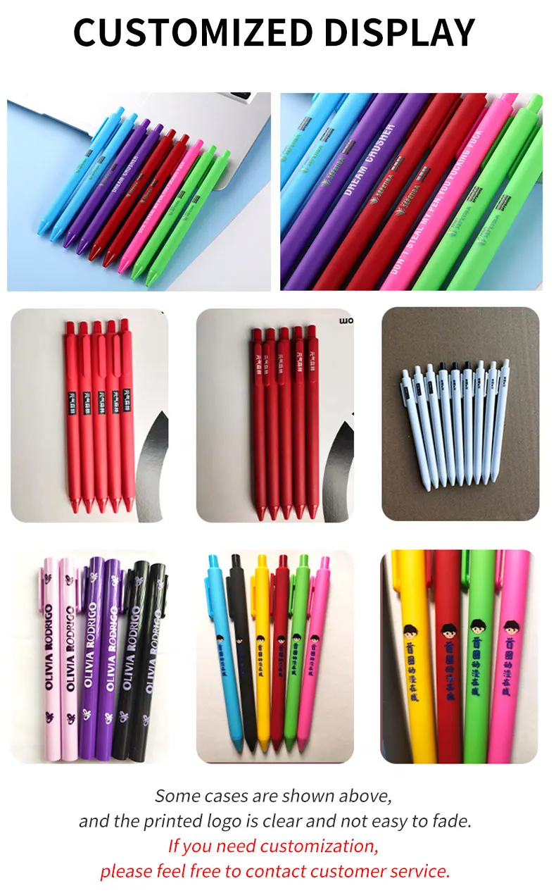 Cheap Multicolored Ballpoint Gel Pens - Perfect for Promotions