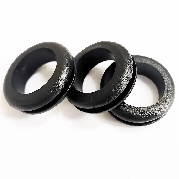 Inner Diameter 20mm PVC Coil protection Wire protection Rubber Grommet ...