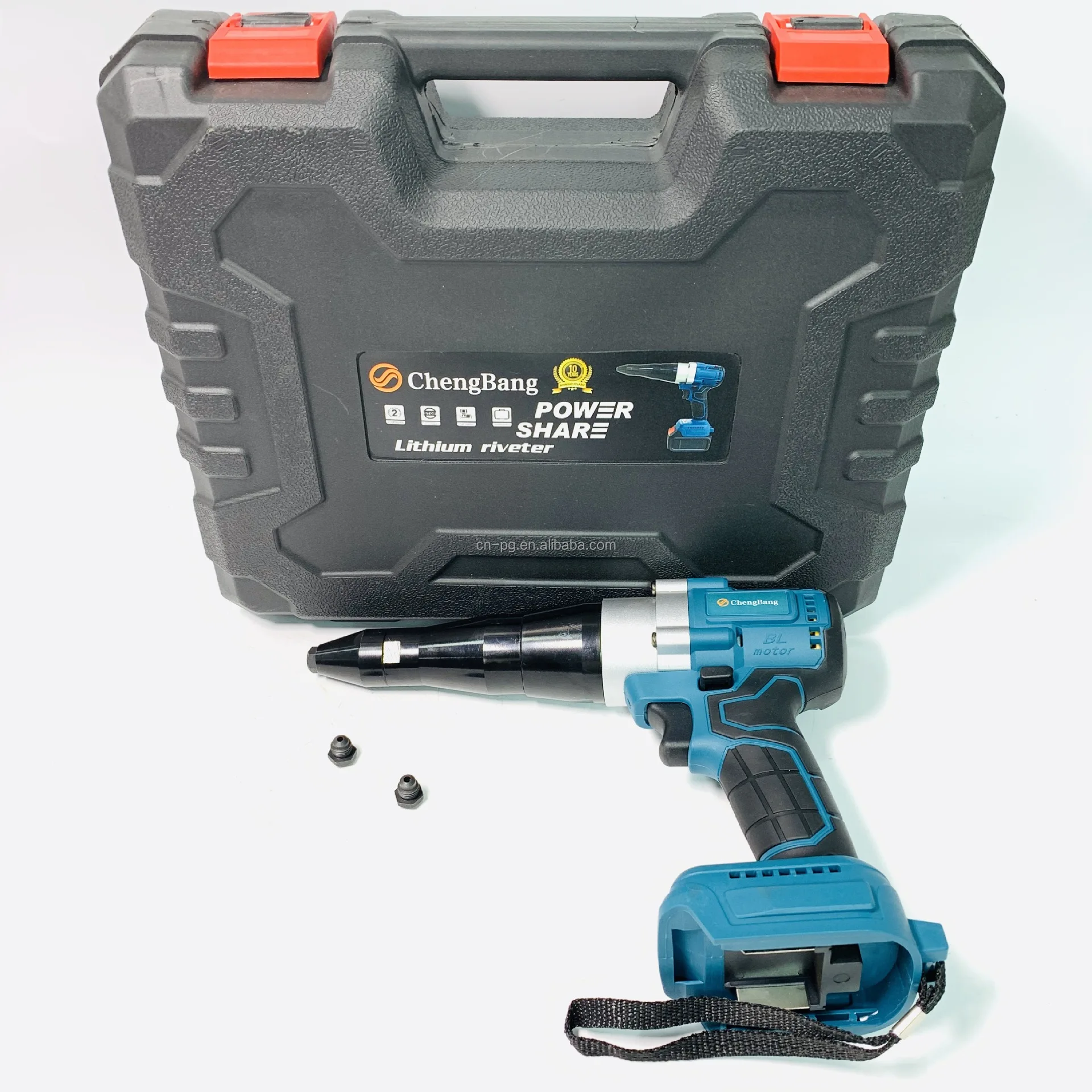 20v Portable Rechargeable Lithium Cordless Riveting Gun Brushless ...