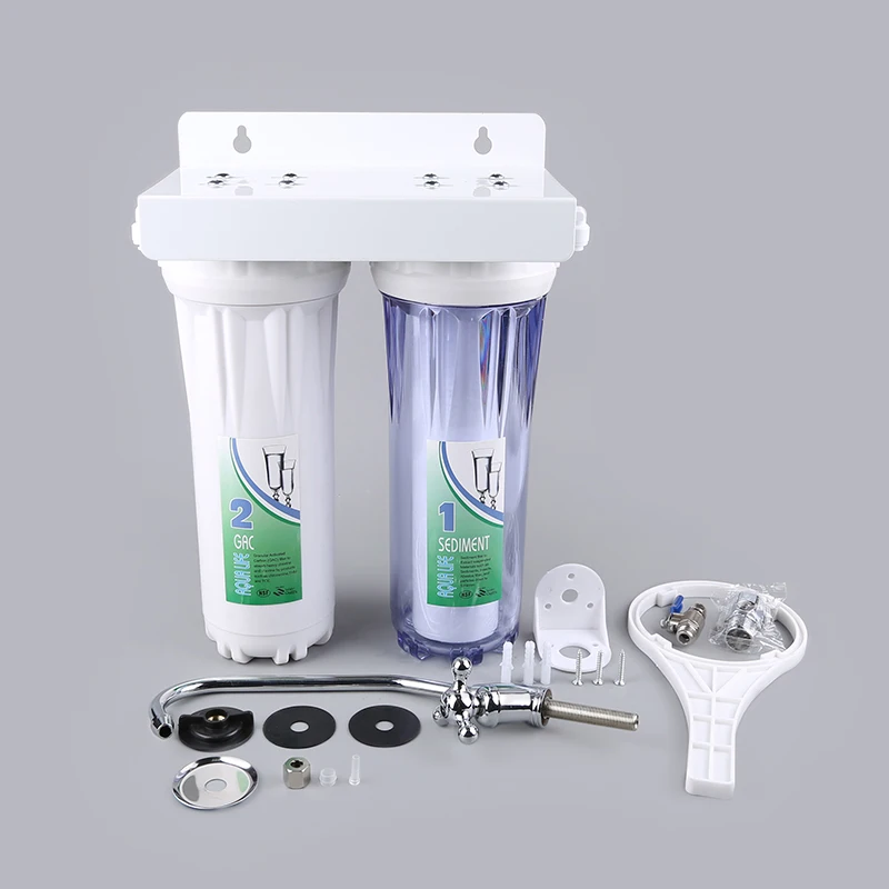 10'' Household Counter Top Water Filter Two Stage Water Filter - Buy ...