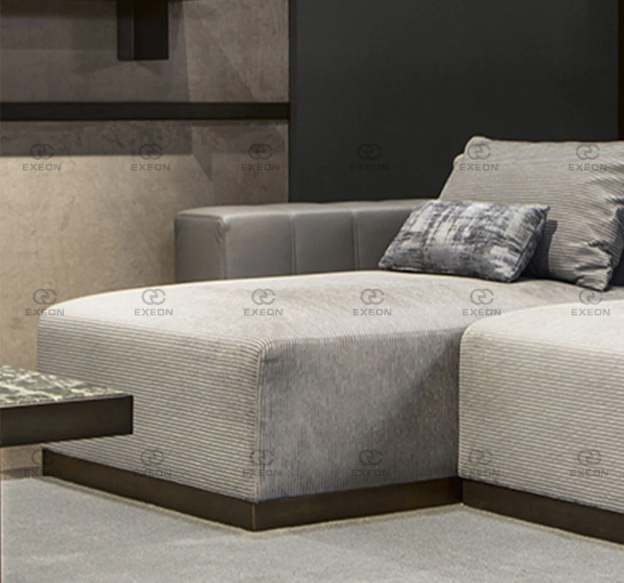 Custom L Shape Living Room Modular Sofa - Luxury & Style