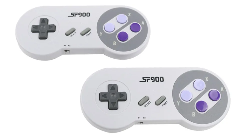 Sf900 Wireless Game Console For Snes Nes Hdmi-compatible Game Stick ...