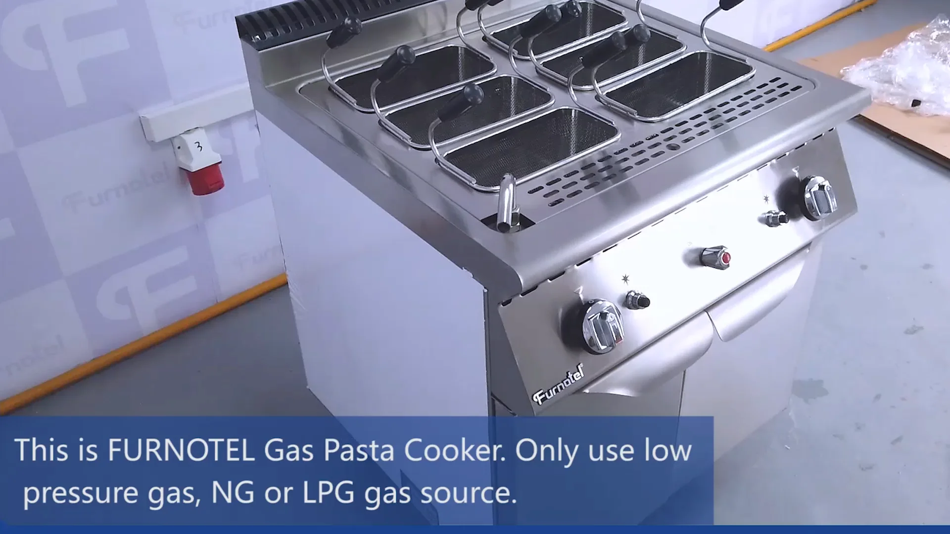 Restaurant Pasta Cooker Gas Instant Noodle Pasta Boiler Cooker ...