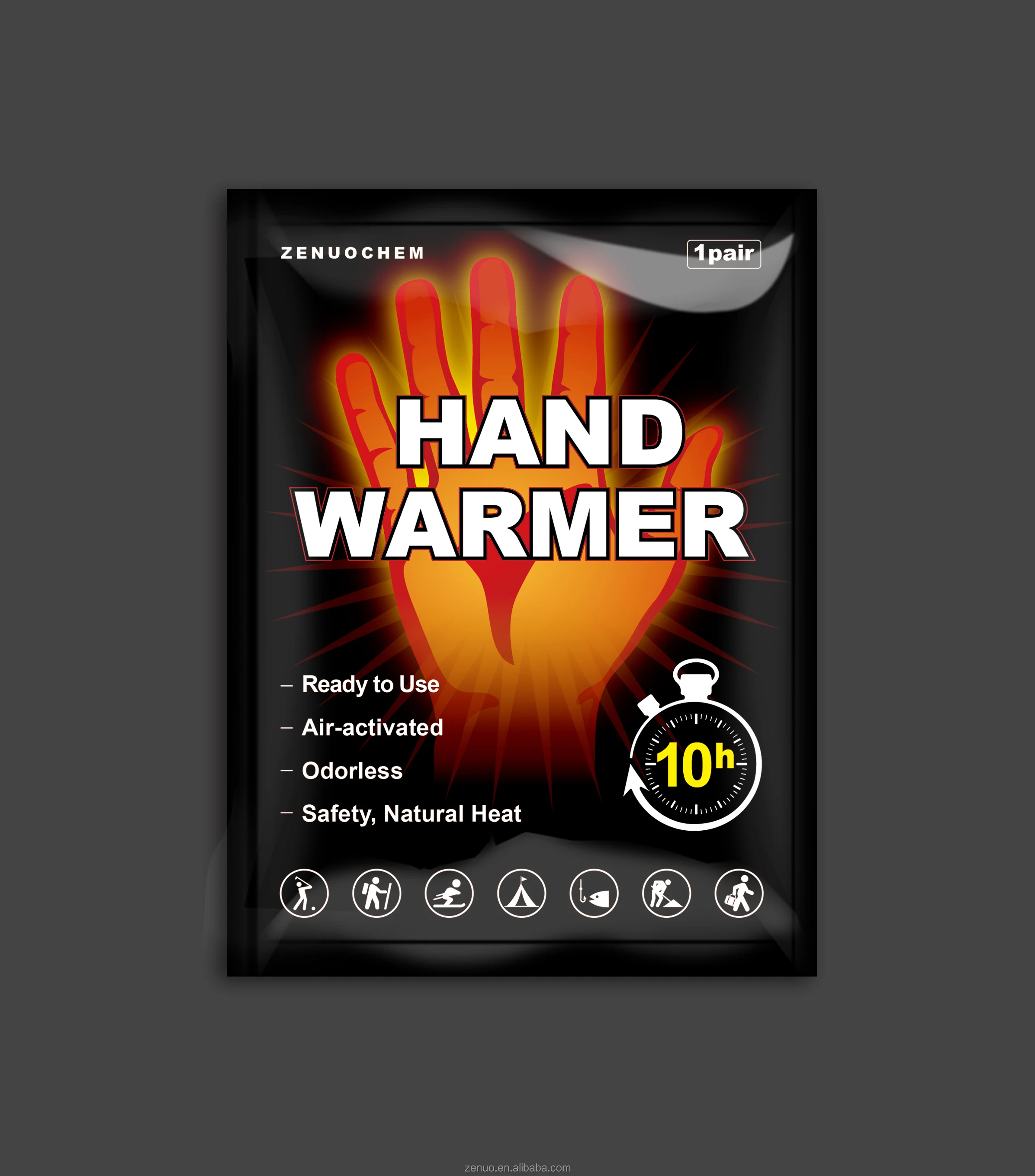 Eco-friendly Single Use Hand Warmer Patch Heat Pack Hot Pad Hot Pack ...