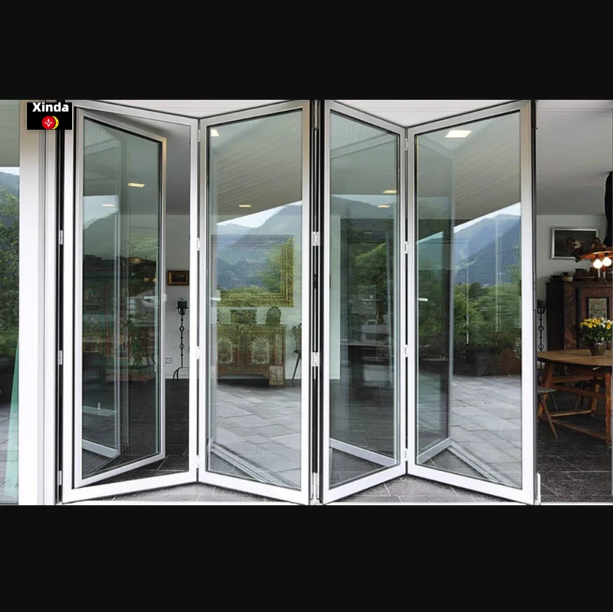 Folding Doors and Windows, Outdoor Rainproof, Windproof, Soundproof ...
