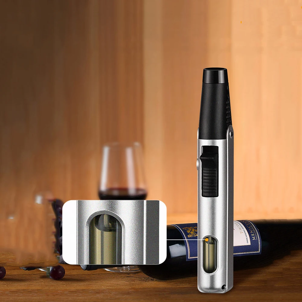 Plastic Torch Lighter Windproof Jet Flame Gas Lighter Portable ...