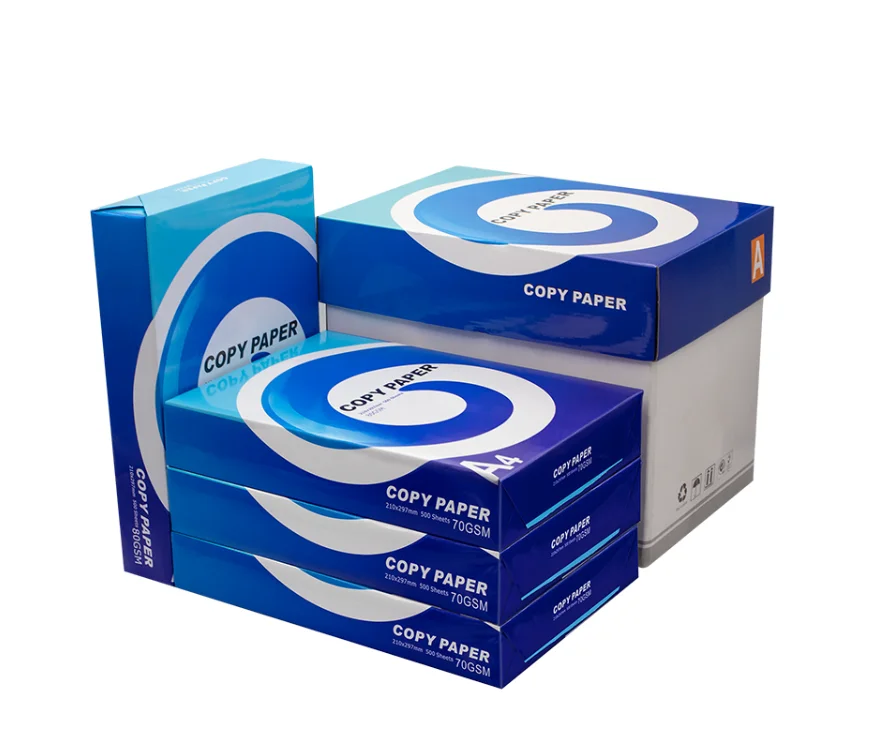 China factory lowest Price high quality A4 size copy paper 80gsm 500 ...