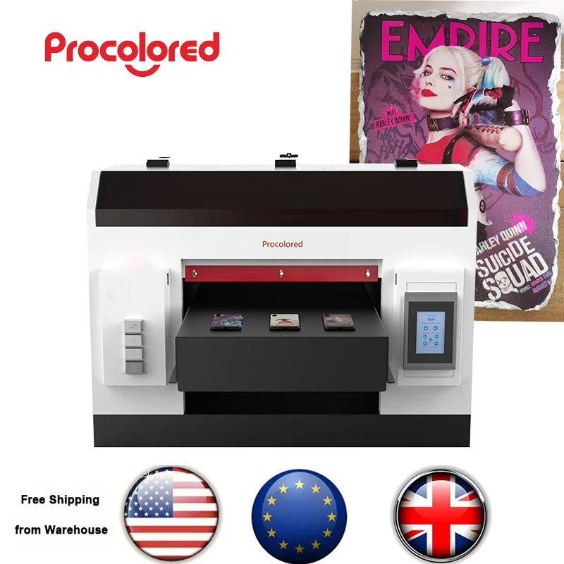 Procolored Automatic Led Mobile Phone Case Printing Shop Machine Uv ...