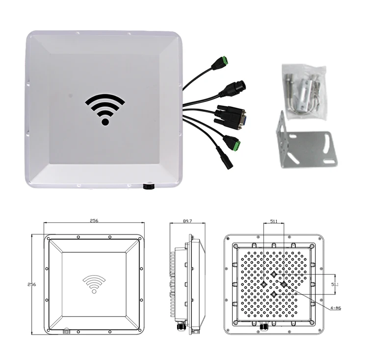 Free SDK Car Parking Management 15m UHF Long Range Reader with 9dbi ...