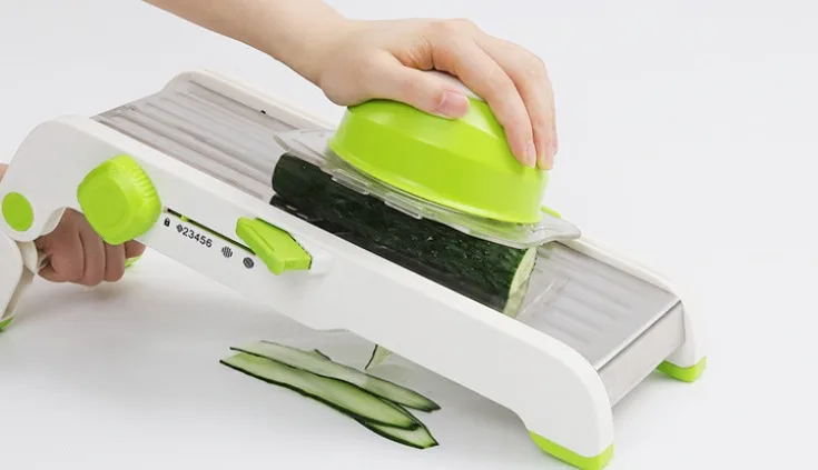 Multi Blade Adjustable Mandoline Cheese Vegetable Choppers,Slicer ...