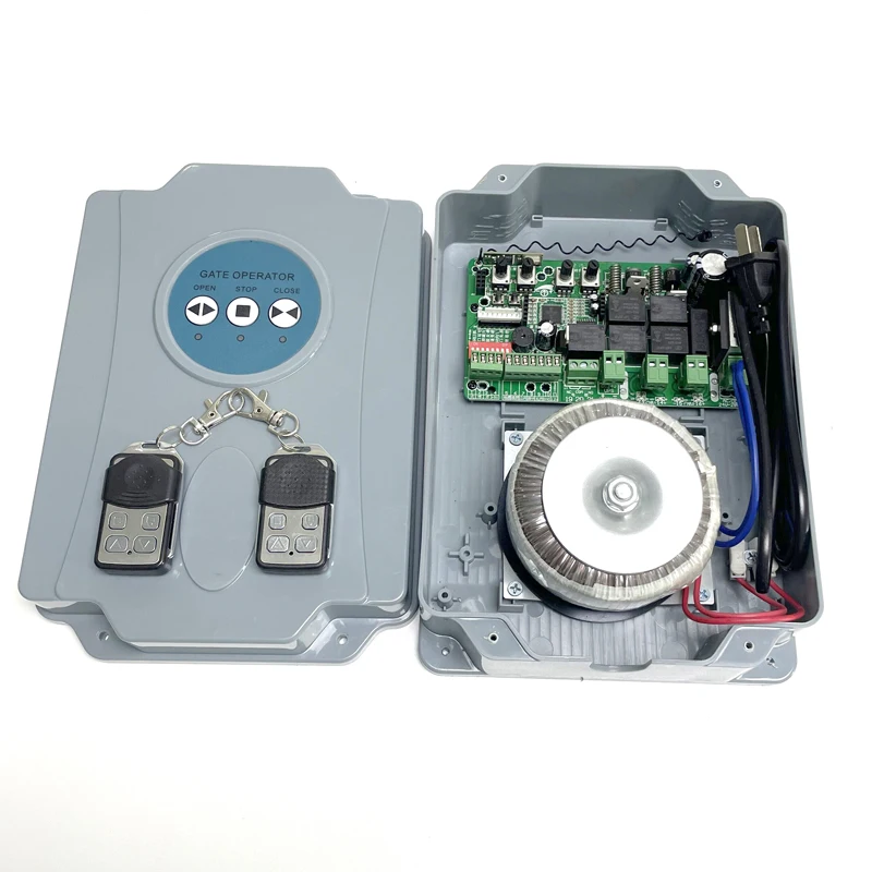 Wheel Swing Gate Motor 24vdc Control Box Automatic Swing Gate Opener ...