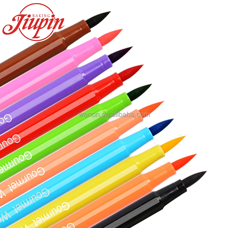 Edible Paint Pen Gel Pen Edible Paper Food Coloring Markcare Edible Ink ...