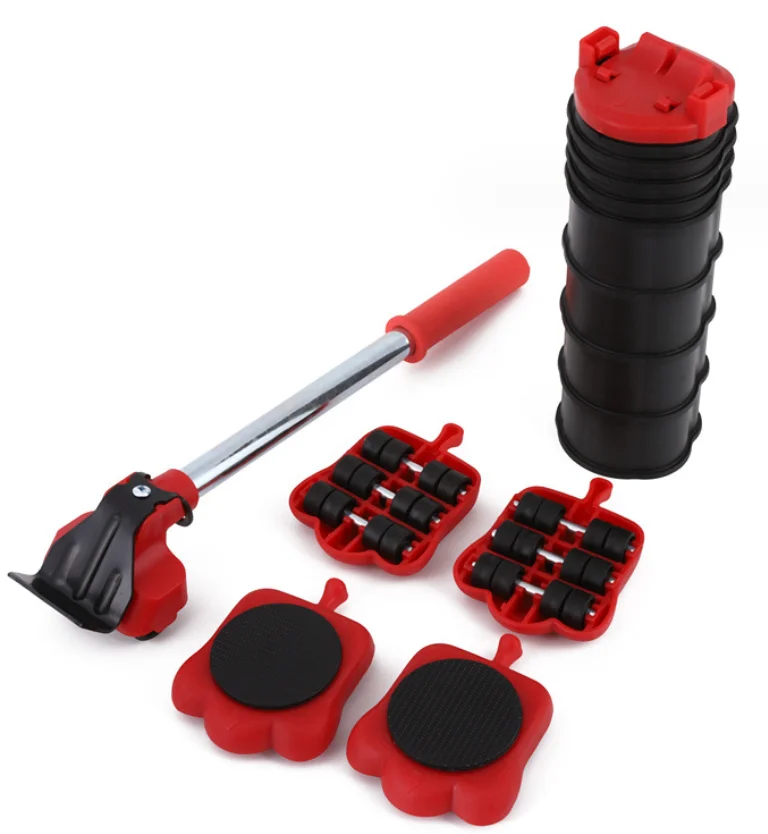 Heavy Furniture Appliance Moving Lifting System 5 Packs Mover Tool Set ...
