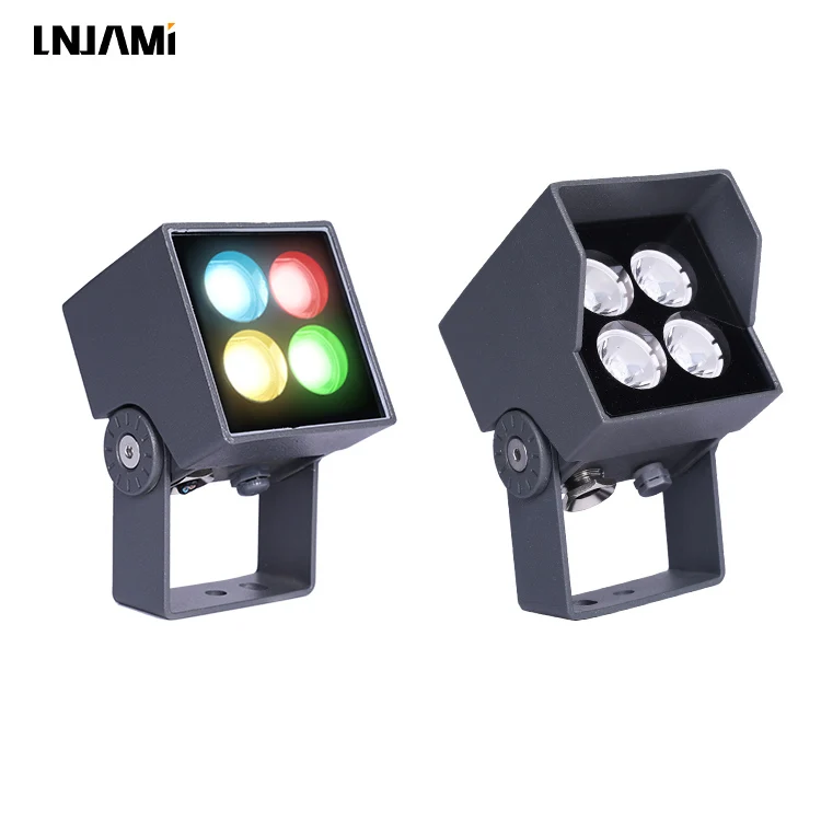 Waterproof IP66 LED Facade Floodlight Mini Slim RGB LED Flood Light for ...